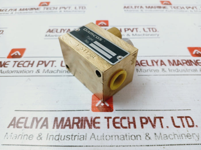 Damcos 051-9221 Hand Pump Pipe Block 1 5113Bl – Aeliya Marine