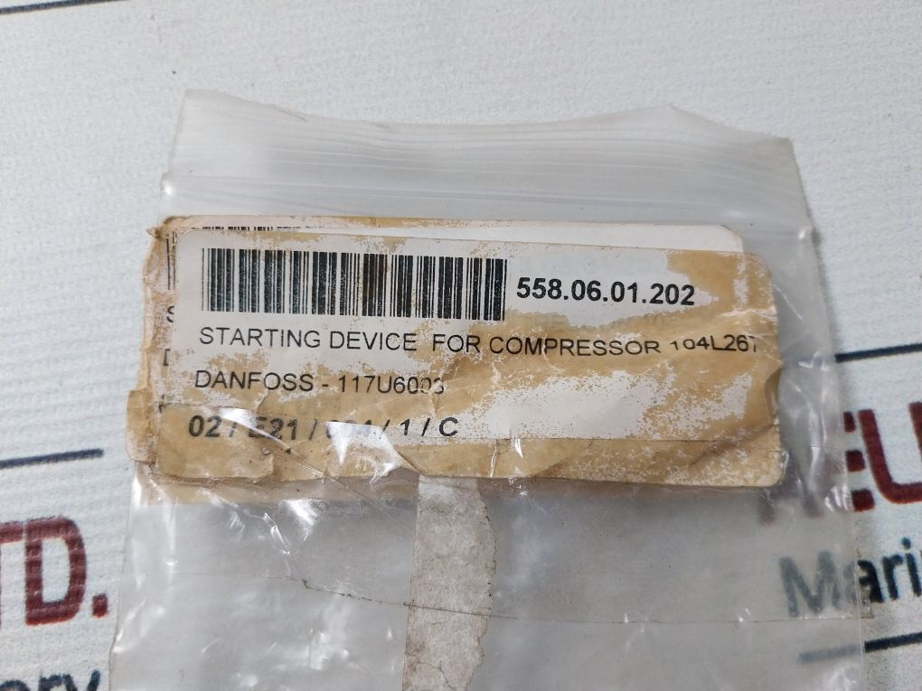 Danfoss 117U6003 Starting Relay For Compressor 104L267 – Aeliya Marine