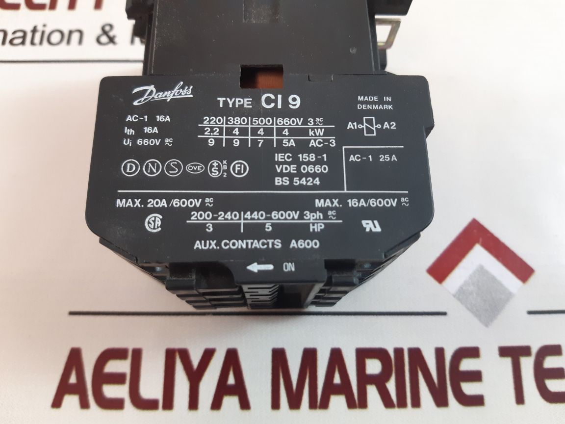 Danfoss Ci 9 Contactor – Aeliya Marine