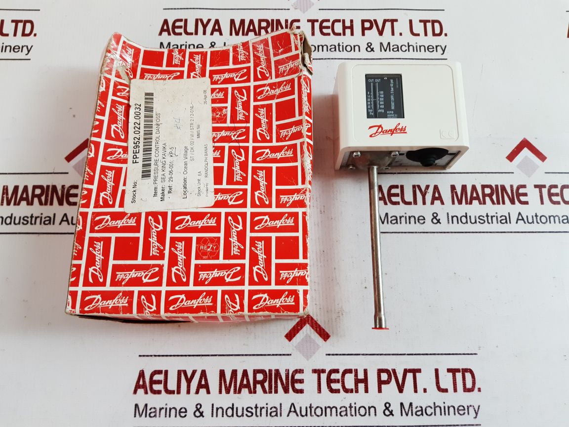Danfoss Kp5 Pressure Control Switch – Aeliya Marine