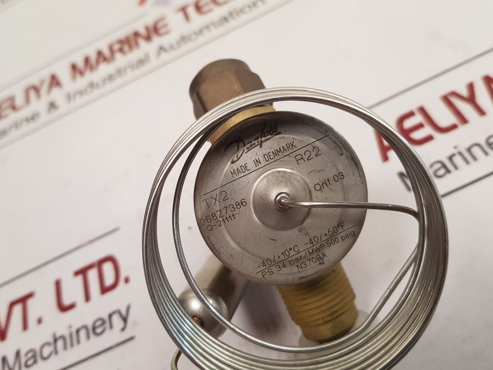 Danfoss Tex2 068Z7386 Thermostatic Expansion Valve R22 34 Bar – Aeliya ...