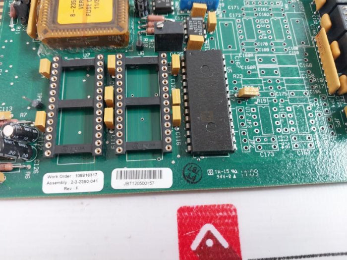 Daniel Industries 2-3-2350-041 Analog Board Pcb Be-18045 Rev: A ...