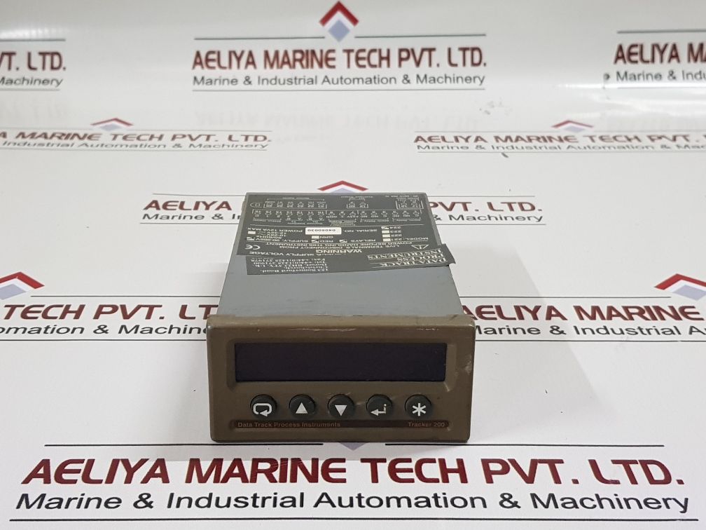 Data Track Process Instruments Tracker 200 Digital Panel Indicator Tra – Aeliya Marine