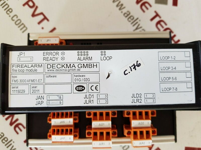 Deckma Fms 3000 Afm01-e7 Firealarm Fire Loop Module – Aeliya Marine