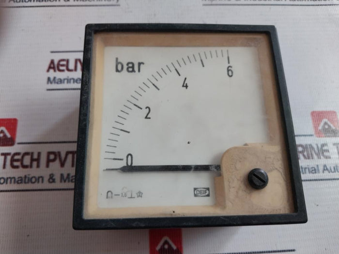 Deif 0-6 Bar Analog Bar Meter – Aeliya Marine