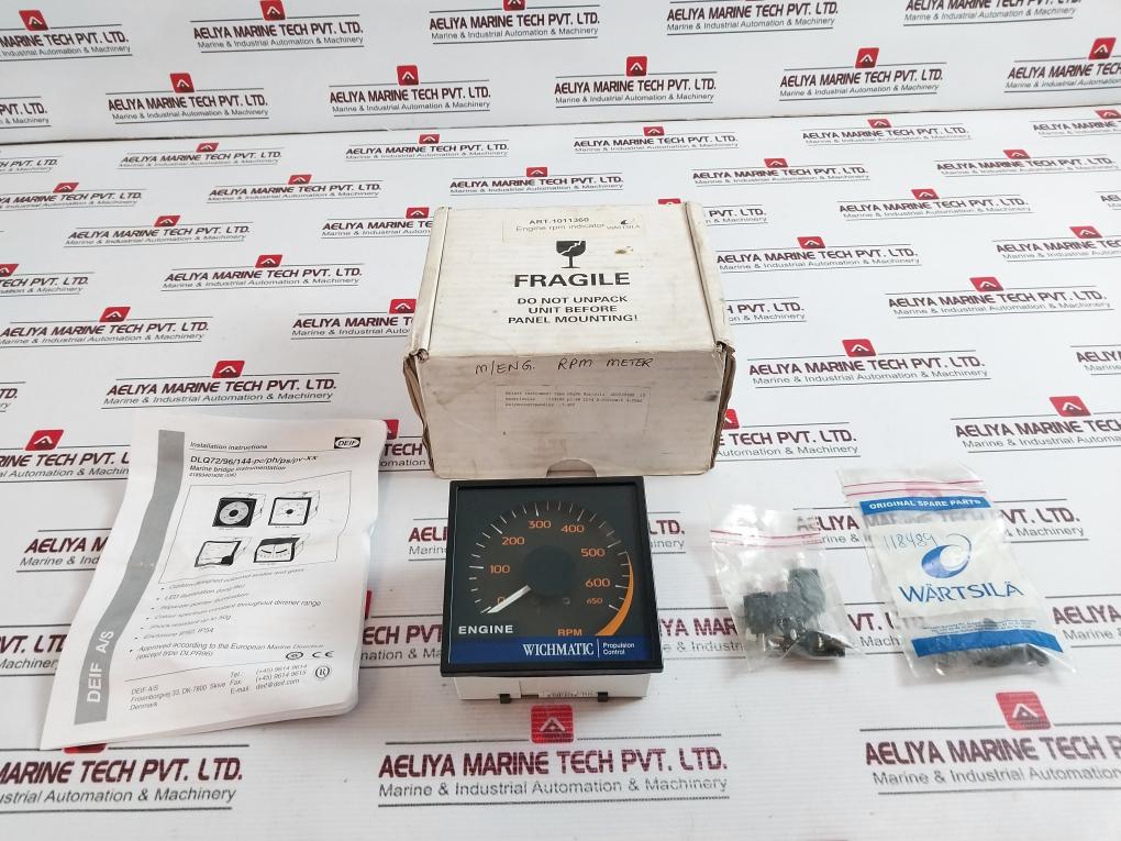 Deif Dlq96-pc-pw Propulsion Control Engine Rpm Indicator – Aeliya Marine