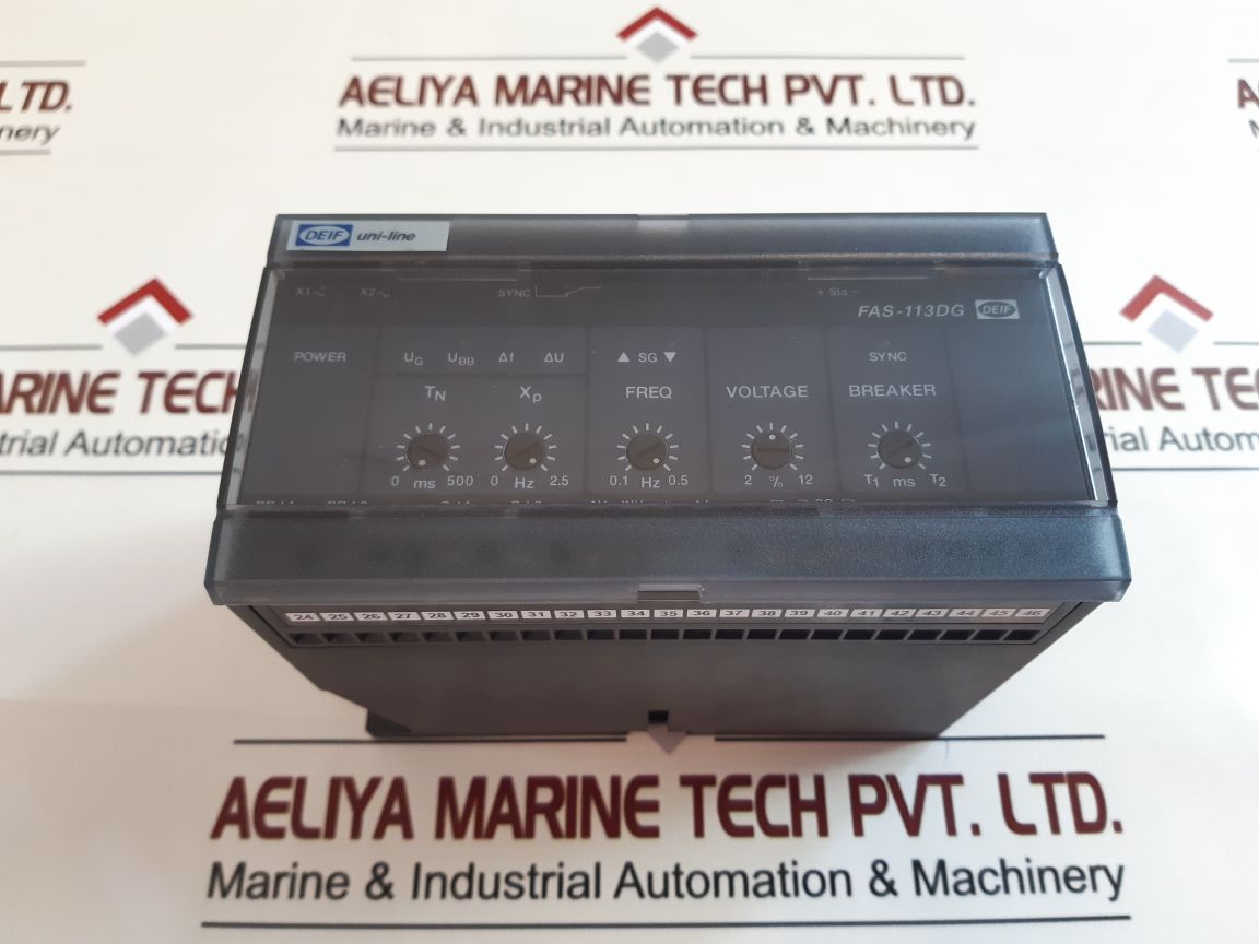Deif Fas-113Dg Synchronize Controller – Aeliya Marine