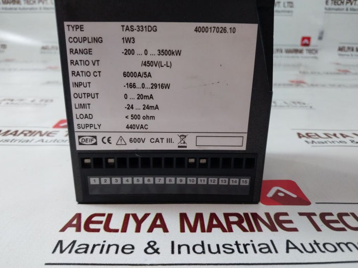 Deif Tas-331Dg Transducer -200…0…3500Kw – Aeliya Marine