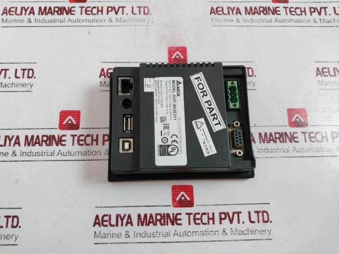Delta Dop-b03E211 Touchscreen Hmi Panel Dc 24V Class2/300Ma – Aeliya Marine