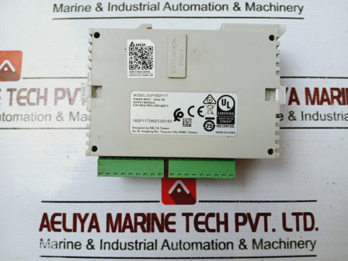 Delta Dvp16Sp11T Programmable Logic Controller Extension Module 24Vdc – Aeliya Marine