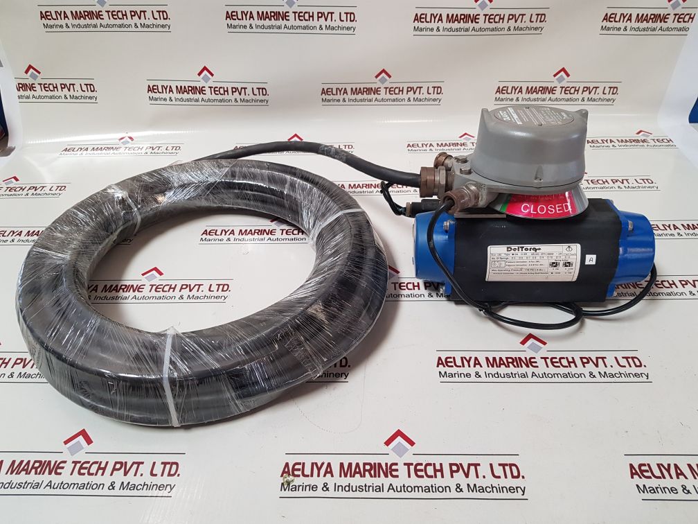 Deltech Deltorq Da Pneumatic Valve Actuator With Quartz Qx33K03Sdm Pos ...