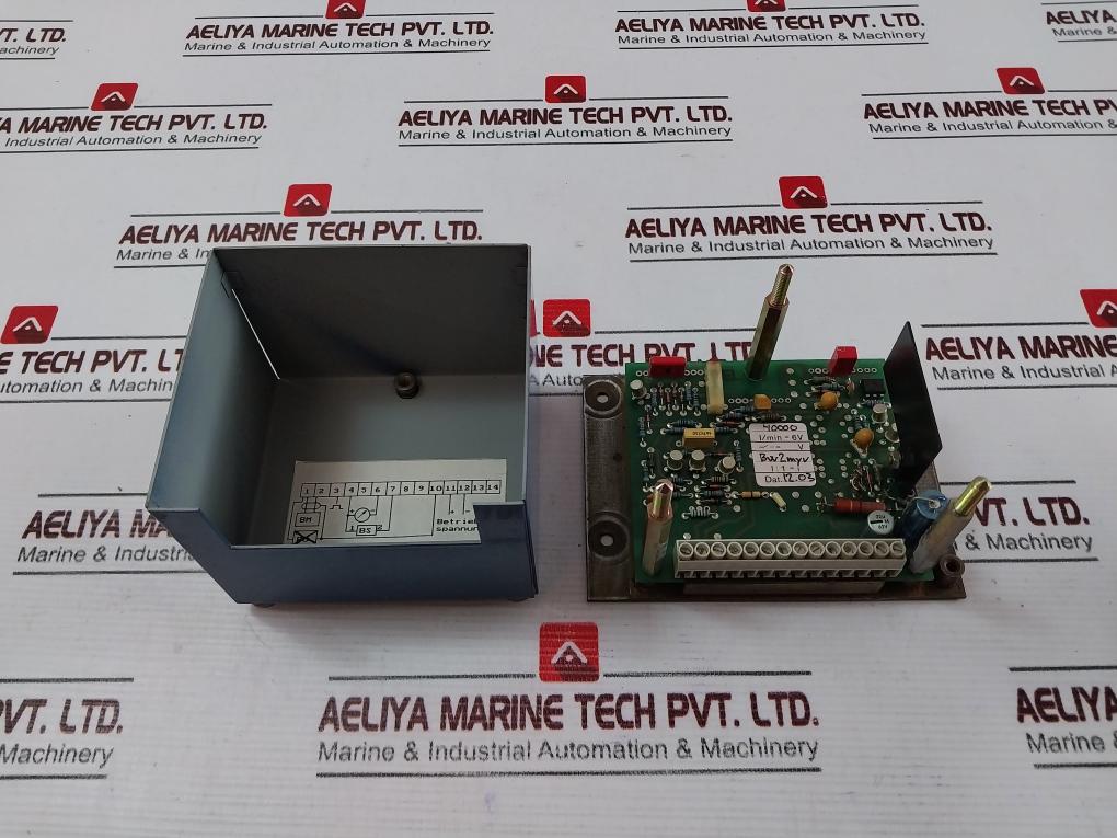 Deuta Werke Bw2Myv Speed Monitor 0-666.66Hz 0-6Vdc Control Module 24V ...