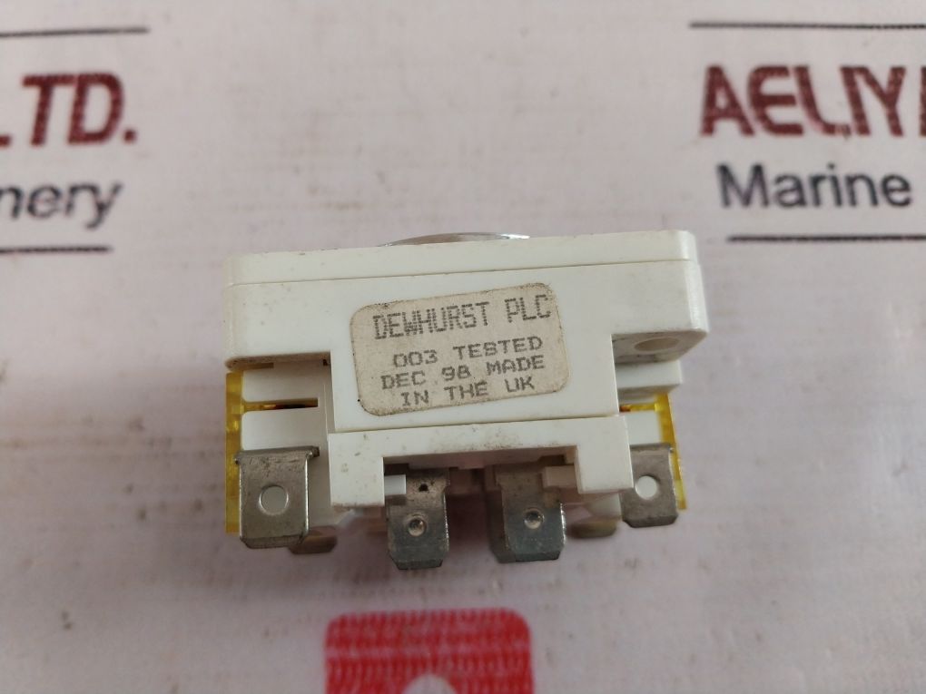 Dewhurst Red Push Button 24V – Aeliya Marine
