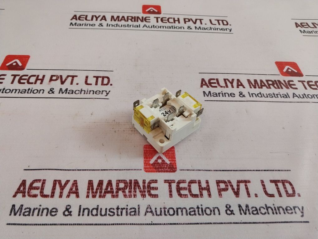 Dewhurst Red Push Button 24V – Aeliya Marine