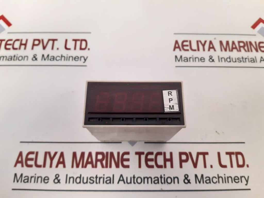 Digital Rpm Meter Dp6-dv Panel Mounting 100~240V Ac/Dc – Aeliya Marine