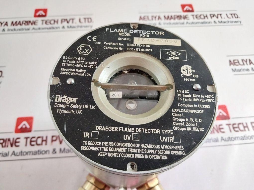 Drager Fd10 Flame Detector 2A 30Vdc – Aeliya Marine