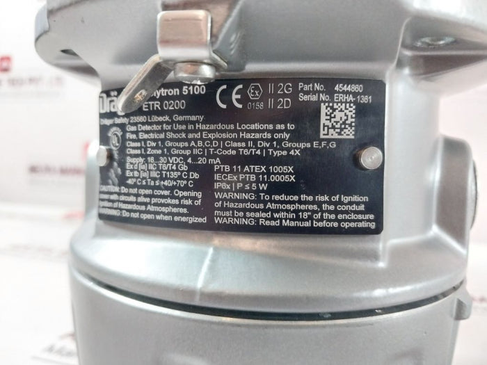 Drager Polytron 5100 Fixed Gas Detector 4544860 – Aeliya Marine