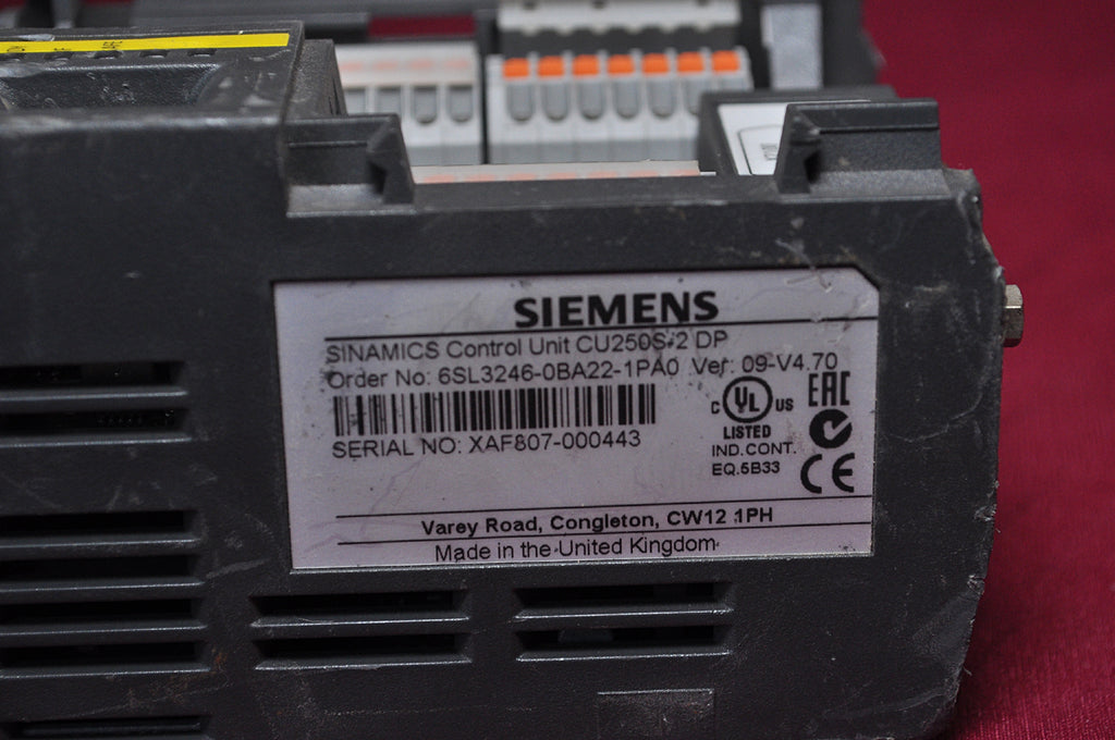 Siemens sinamics control unit cu250s-2dp control unit – Aeliya Marine