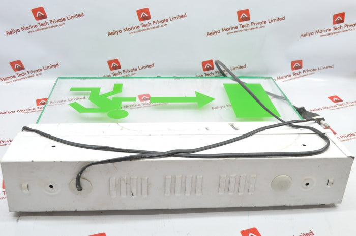 Prolite Green Emergency Exit Light Sign Board – Aeliya Marine