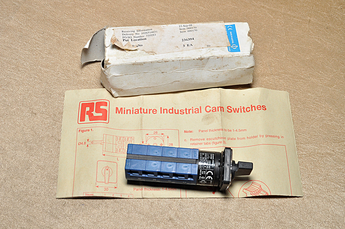 Kraus & naimer rs 236 394 rotary switch – Aeliya Marine