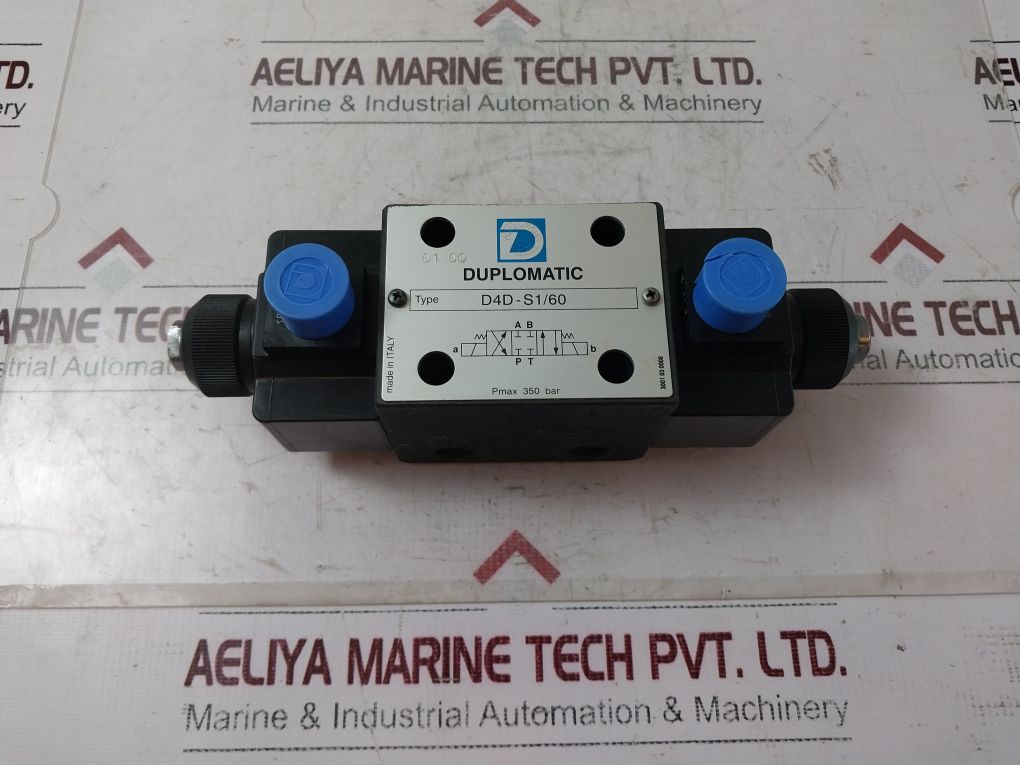 Duplomatic D4D-S1/60 Control Valve - 350 Bar Rated – Aeliya Marine