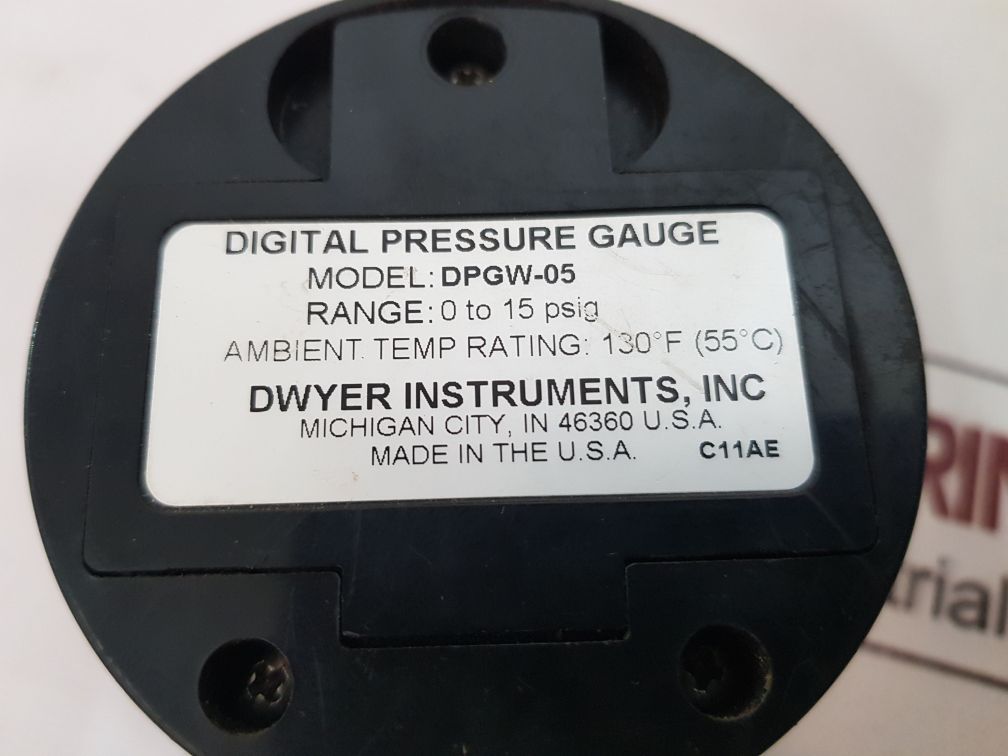 Dwyer Dpgw-05 Digital Pressure Gauge – Aeliya Marine