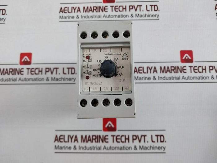 E.Dold U.Sohne Aa 9906.82 Minimeter Time Delay Relay 0,15-3,0 K10M 220 ...