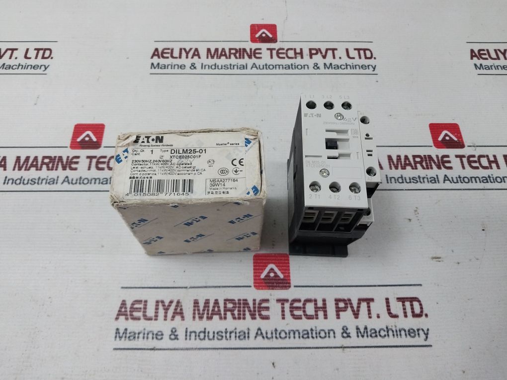 Eaton Dilm25-01 Contactor 3 Pole Break 250V Dc – Aeliya Marine