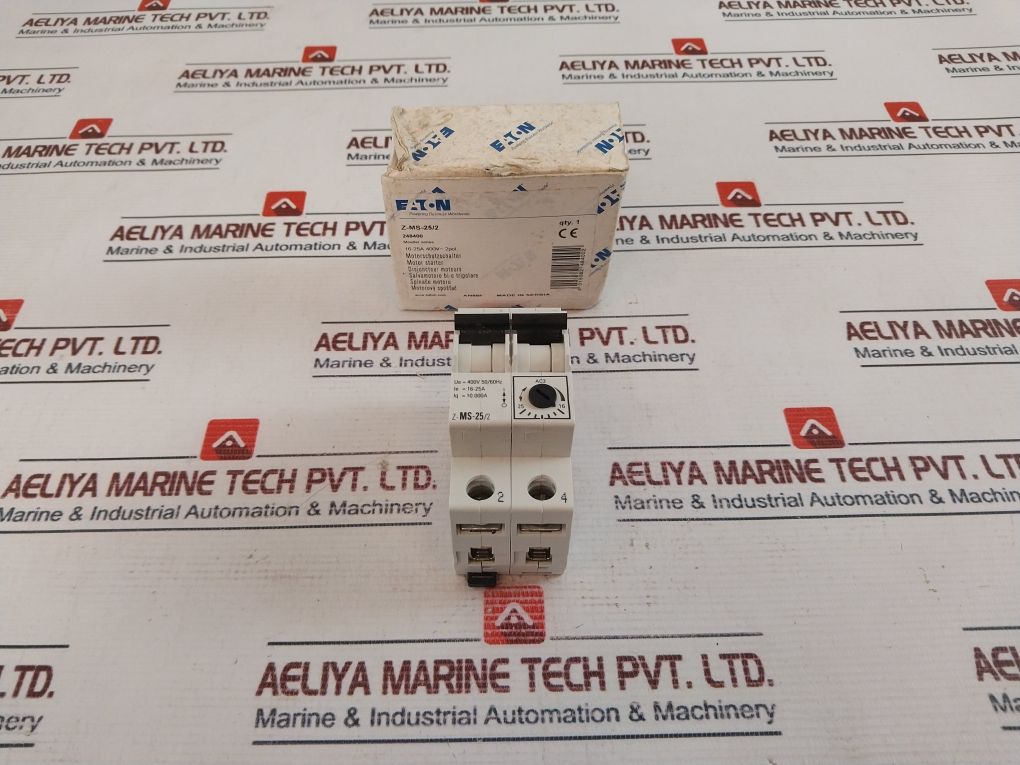 Eaton Z-ms-25/2 Motor Protective Circuit Breaker 16-25A 400V 50/60Hz ...