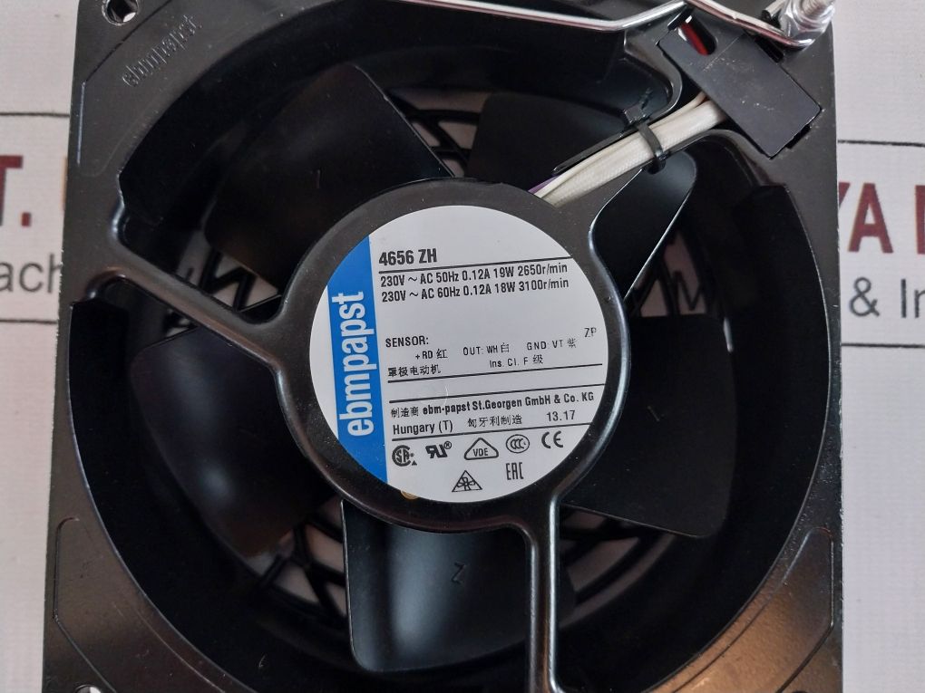 Ebm-papst 4656 Zh Axial Fan – Aeliya Marine