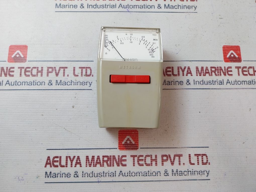 Edgcumbe Peebles 500V Metrohm Tester – Aeliya Marine