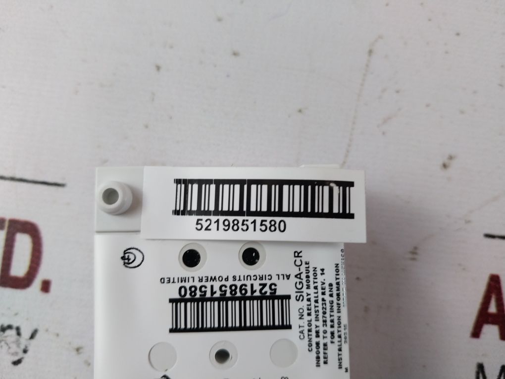 Edwards Siga-cr Fire Alarm Control Relay Module – Aeliya Marine