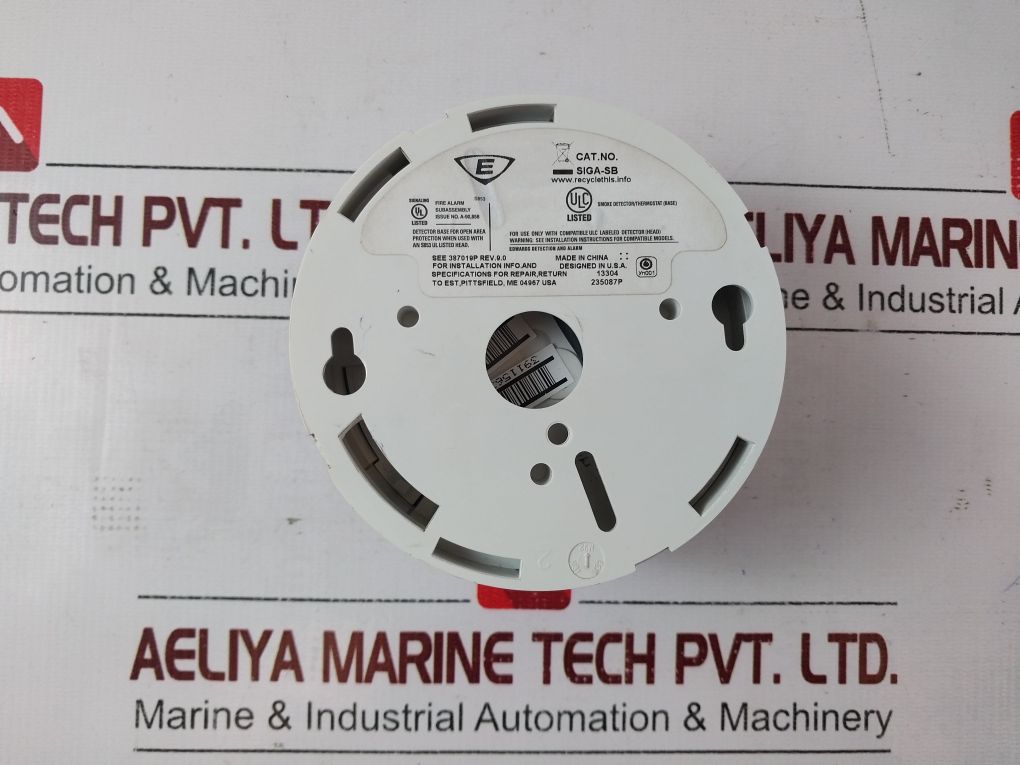 Est Siga2-ps Intelligent Photoelectric Smoke Detector With Base ...