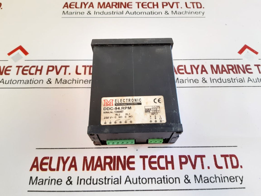 Electronic Measurement Ddc-94.Rpm Control Process For Measurement – Aeliya Marine