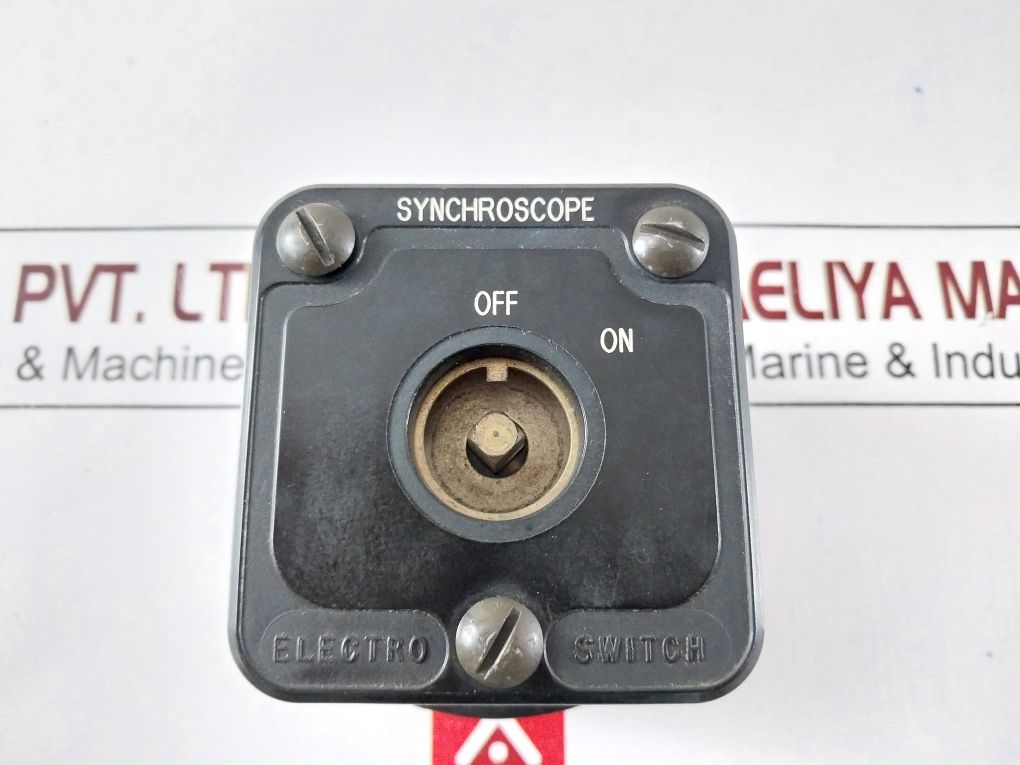 Electroswitch 2424E Rotary Synchroscope Switch 20A-600Vac – Aeliya Marine