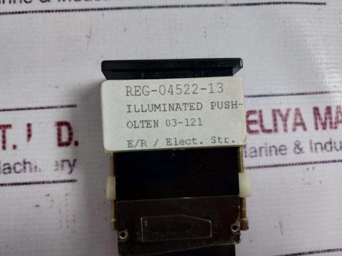 Elektro-apparatebau 03-121 Illuminated Push-button 300Vac – Aeliya Marine