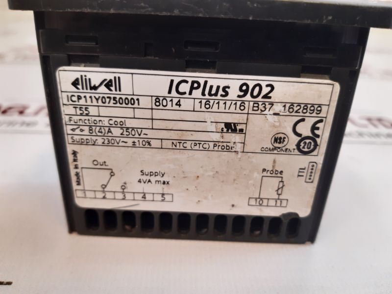 Eliwell Icplus 902 Temperature Controller Icp11Y0750001 – Aeliya Marine
