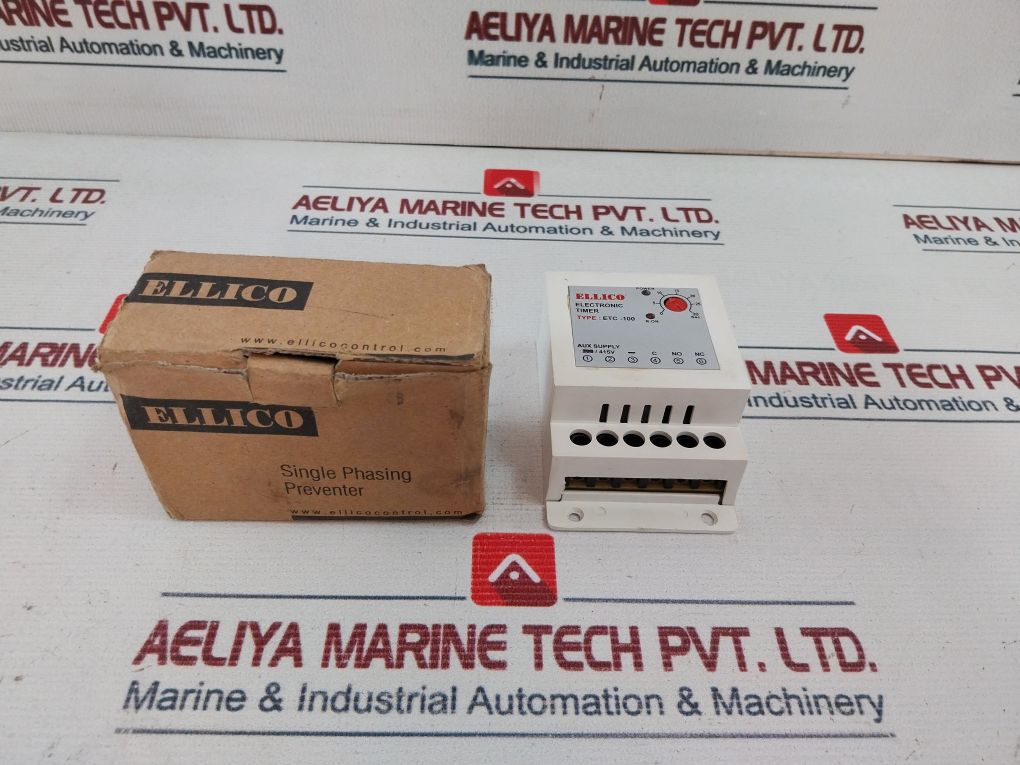 Ellico Etc-100 Single Phasing Preventer Electronic Timer – Aeliya Marine