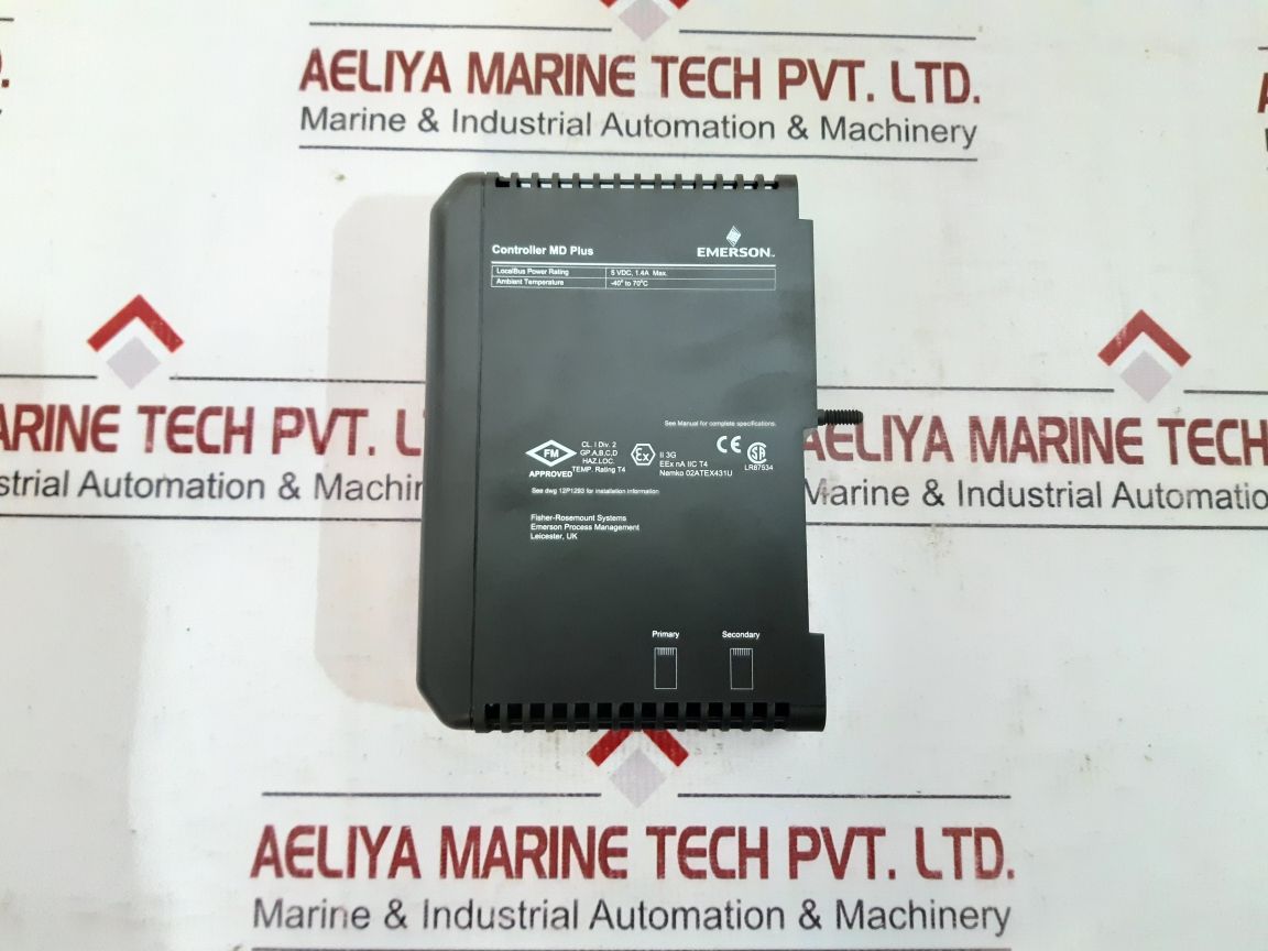 Emerson Delta V 12P3439X012 Md Plus Controller – Aeliya Marine