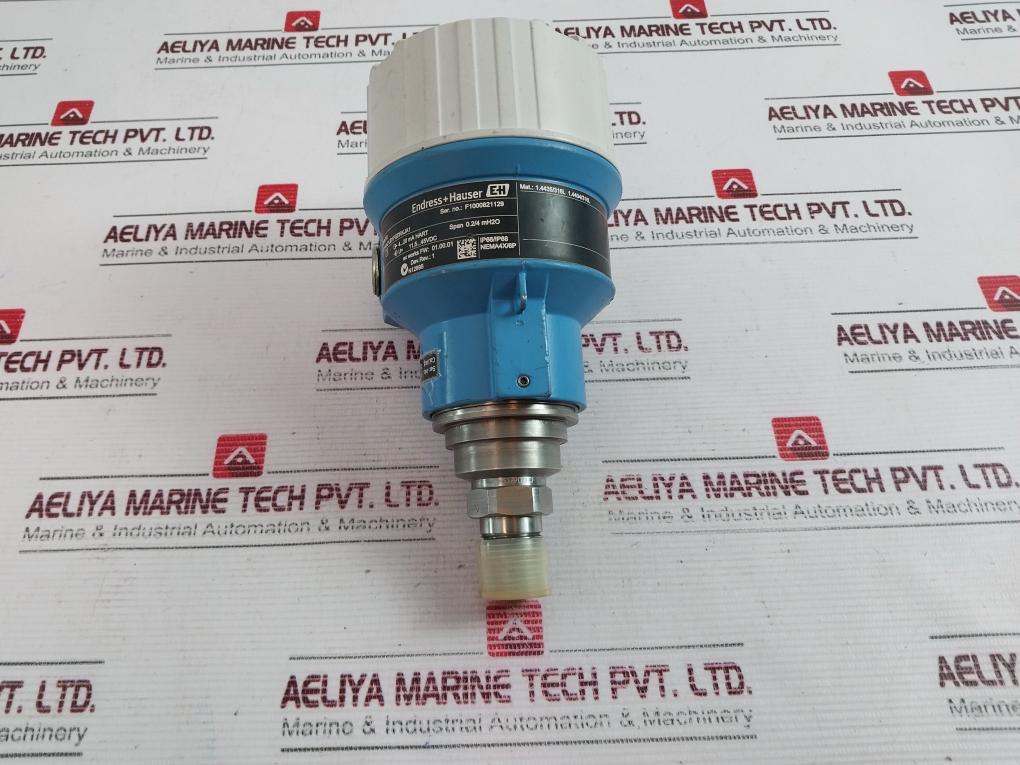 Endress+Hauser Pmp51-6Nm7/0 Pressure Transmitter Rev. 1 – Aeliya Marine