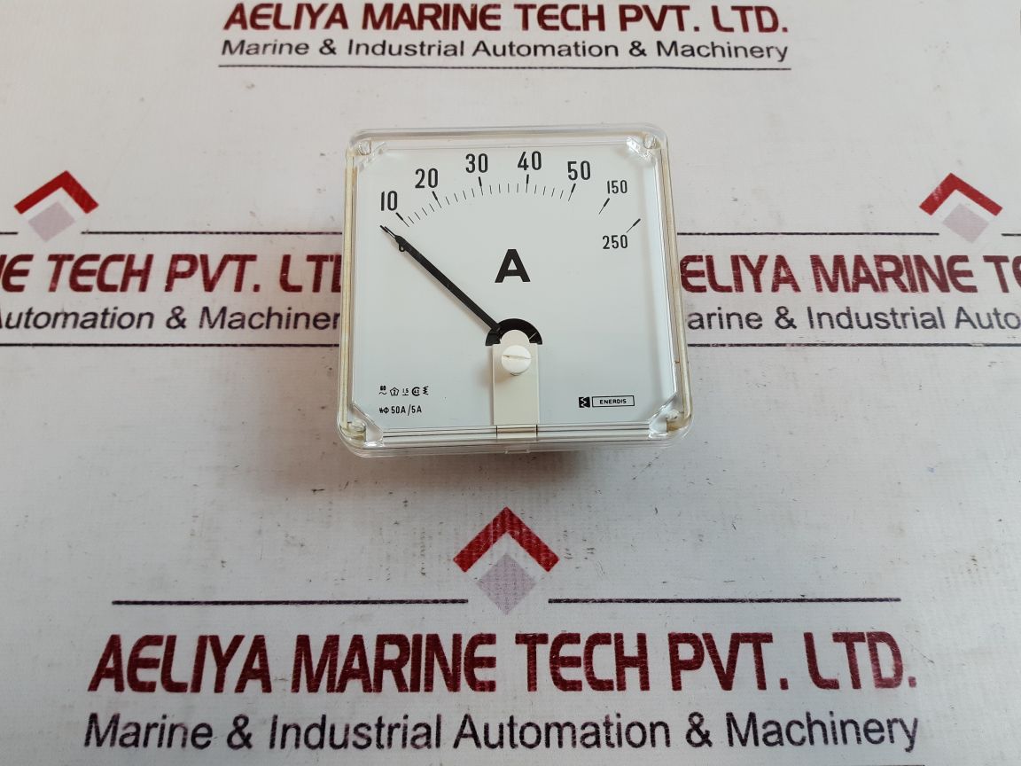 Enerdis 0-250 A Ammeter 96-90 0-250 A – Aeliya Marine