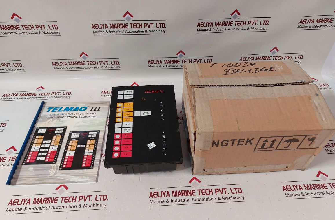 Engtek Telmac III Emergency Engine Telegraph 20-32 Vdc – Aeliya Marine
