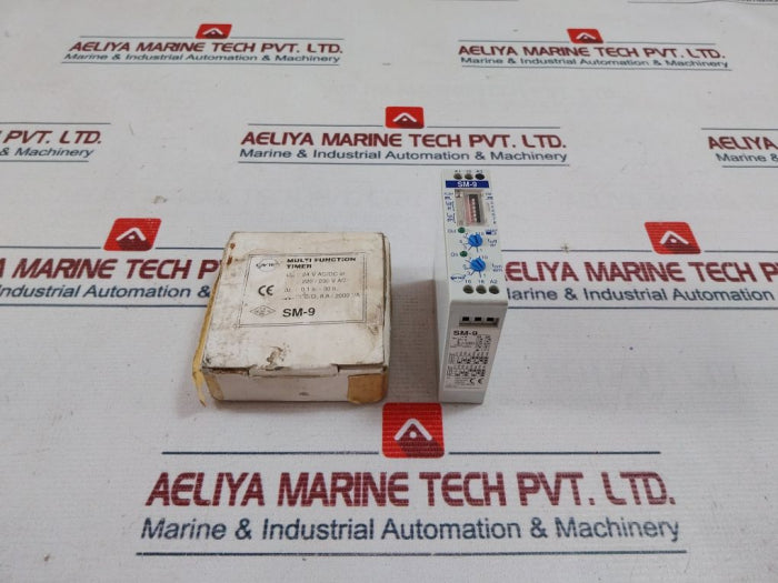 Entes Sm-9 Multi-function Electronic Timer 24V Ac/Dc – Aeliya Marine