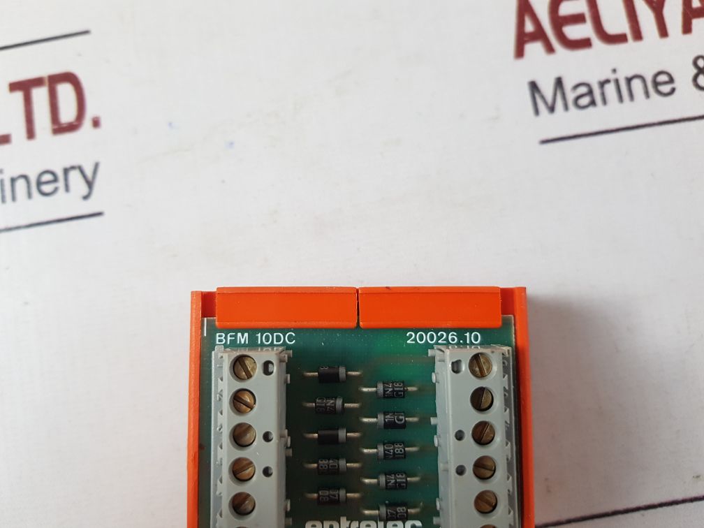 Entrelec Bfm 10Dc Interface Connector Module – Aeliya Marine