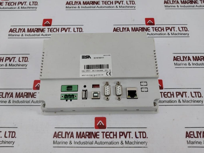 Esa Sc107A0111 Touch Screen Hmi Operator Panel 18-32 Vdc 5W Rev 3.0 ...