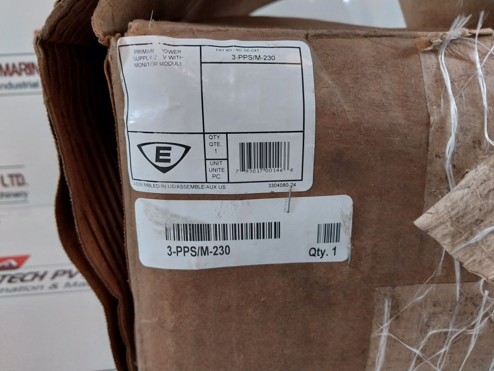 Edwards Est 3-pps/M-230 Power Supply Monitor Fire Alarm Set – Aeliya Marine