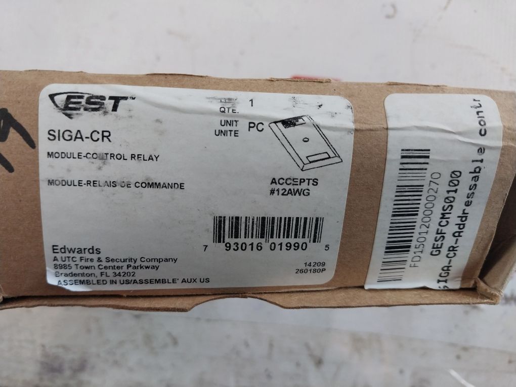 Est Siga-cr Addressable Control Relay Module – Aeliya Marine