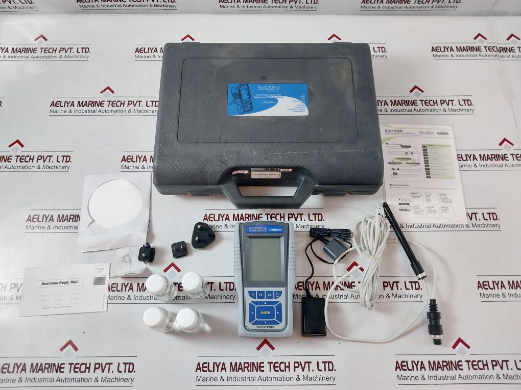 Eutech Cond 610 Waterproof Handheld Conductivity Meter Set – Aeliya Marine