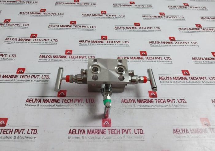 Excelock E306 Dm 3Vm/T-ss316L Three Valve Manifold -6000 Psi E-5756/12 ...