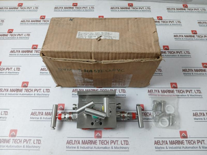 Excelock E505 Dm T-type 5-way Manifold Valve 6000 Psi E-7257/186 ...